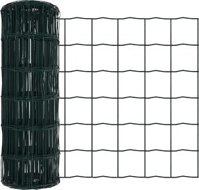 Evropský plot se hroty 10 x 0,4 m Ocel potažená PVC Zelená 3350568