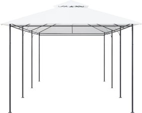 Zahradní altán 600 x 298 x 270 cm bílý 180 g/m² 310072