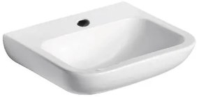 Ideal Standard Contour 21 - Umyvadlo 500x420 mm, bez otvoru pro baterii, s přepadem, bílá S241201