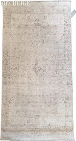 HU Béžový orientální koberec Banco 1003-BEIGE Rozměr: 60x110 cm