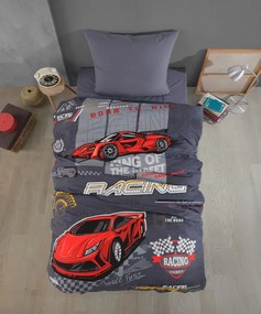 Kvalitex Ložní povlečení pro mladé 140x200, 70x90cm Racing Team