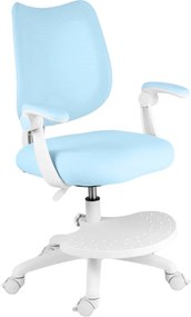 Dětská rostoucí židle Neoseat JUNI 022 — látka, pratelný potah, modrá