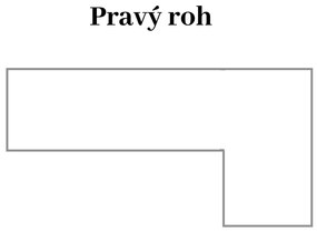 KULHÁNEK Zahradní rohová lavice - rustikální Odstín nátěru: lazura - palisandr, Délka levé strany: individuální, Délka pravé strany: 150 cm