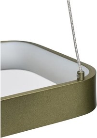 Zelené LED stmívatelné závěsné svítidlo Tube – Hübsch