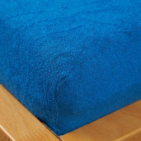 Smolka Froté prostěradlo - Modrá Velikost: 180*200 cm