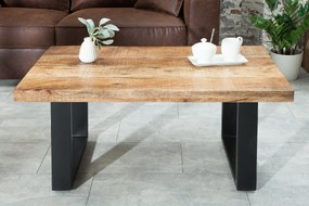 Noble Home Konferenční stolek Kardano, 100 cm, mango, přírodní