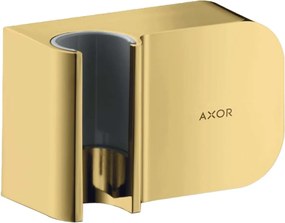 Axor One - Nástěnné kolínko s držákem, leštěný vzhled zlata 45723990