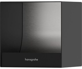 Hansgrohe XtraStoris - Držák na toaletní papír na vestavbu, černá matná 56065670