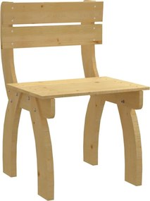 vidaXL Zahradní židle impregnované borové dřevo [41961]