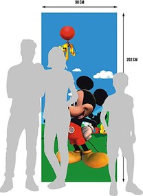 Dětská vliesová fototapeta na zed' Mickey Mouse a Přátelé, Disney | 90 x 202 cm | DFTDNV 5407