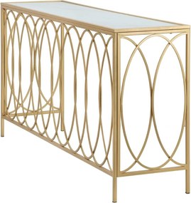 Designová konzole Wahponjea 160 cm zlatá