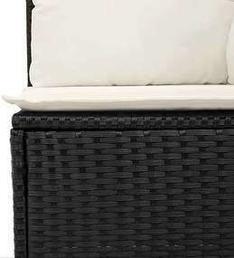 Set pohovek 8 ks Černá polyratan 3346427