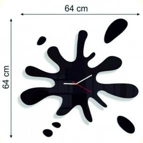 Moderní nástěnné hodiny Splash I SENTOP FL-Z18K