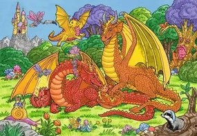 Ravensburger Roztomilé fantasy motivy / 2x24 dílků / od 4 let