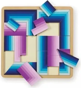 Galison Dřevěné puzzle Jonathan Adler Nekonečno / 22 dílků / od 8 let