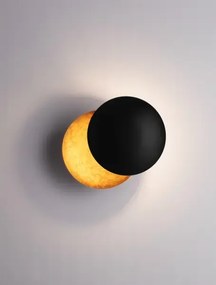 Designové nástěnné svítidlo Solei černá