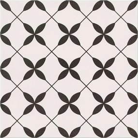 EBS Patterns - Dlažba 29,8x29,8 cm, clover black DPATT30CL