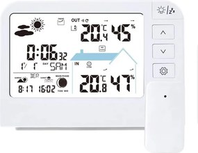 JVD Digitální meteorologická stanice s LED podsvícením JVD RB767.2