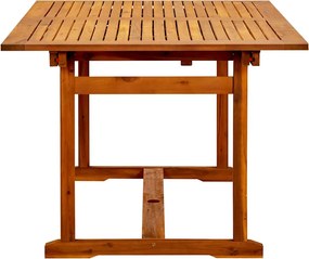 Zahradní jídelní stůl (150–200) x 100 x 75 cm masivní akácie 316564