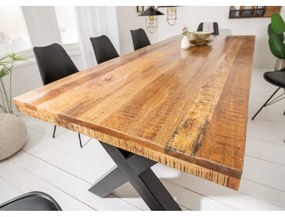 Massive home | Jídelní stůl 240x100 Iron Craft mango 70mm