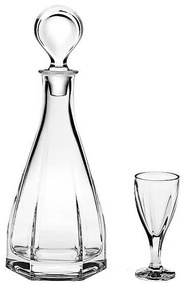 Crystal Bohemia VICTORIA liquer set (1+6)