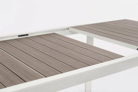 BIZZOTTO Rozkládací jídelní stůl BELMAR světlý 160-240x100 cm 0664103