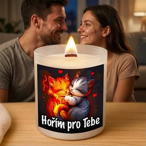 Ahome CZ Krásná svíčka Hořím pro Tebe