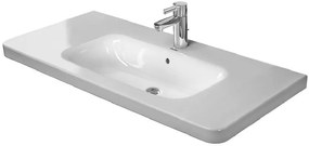 Duravit DuraStyle - Umyvadlo 100x48 cm, s 1 otvorem pro baterii, s WonderGliss, bílá 23201000001