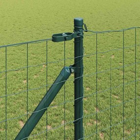 Evropský plot se hroty 10 x 1,2 m Ocel potažená PVC Zelená 3350615