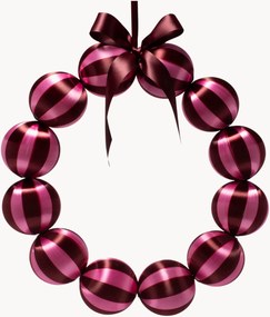 Vánoční věnec Baubles, v různých velikostech