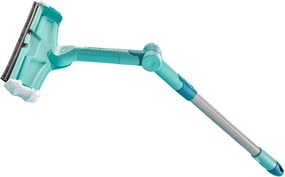 Zelená teleskopická okenní stěrka 71 cm 4in1 FlexReach – LEIFHEIT