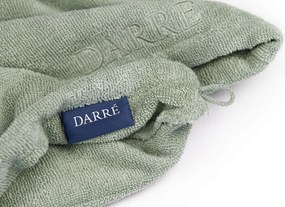 Bavlněný froté turban do sauny a wellness Comfort olivový