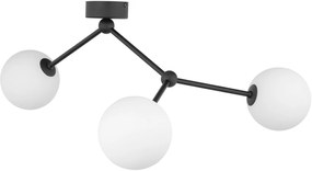 TK Lighting Fairy stropní světlo 3x6 W bílá-černá 4854