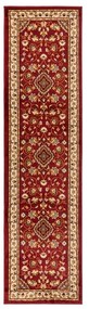 Červený běhoun 66x300 cm Sherborne – Flair Rugs