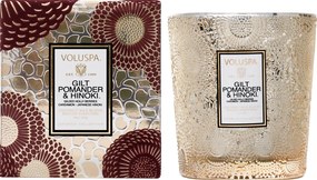 Voluspa svíčka Gilt Pomander & Hinoki, 255 g