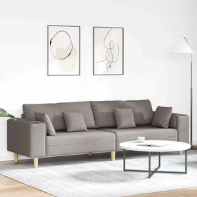 Pohovka Taupe 250 x 77 x 76 cm textil 3335148