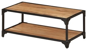 Konferenční stolek 90 x 45 x 35 cm masivní akáciové dřevo - Default Title