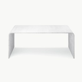 Betonový konferenční stolek | Staple - bílá