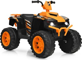 Costway 12 V elektrická dětská čtyřkolka se světlomety mini