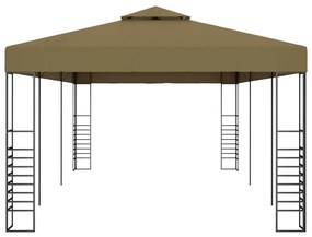 vidaXL Marketos Zahradní altán 6 x 3 x 2,7 m taupe 180 g/m²