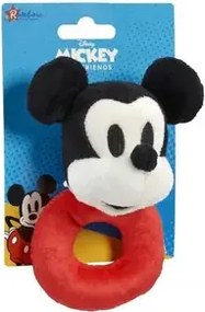 Rainbow Plyšové chrastítko Mickey Mouse / 0+
