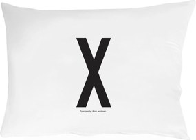 Povlak na polštář Arne Jacobsens Vintage ABC písmeno X