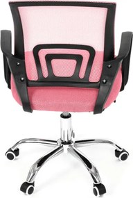 Dětská otočná židle růžová KA-L103 PINK