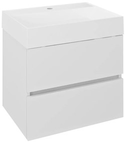 Sapho ODETTA umyvadlová skříňka 57x50x43,5cm, bílá lesk - DT060-3030