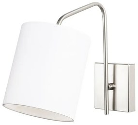 Nástěnné svítidlo Ve - 6002, chrom/bílá
