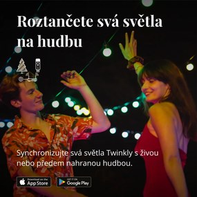 TWINKLY Music Detektor zvuku Snímač BPM USB Černá