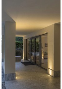 LA 233500 DASAR LED LV  česaná ocel 12=   LED 6W IP67 3000K - BIG WHITE (SLV)