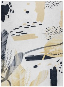 Dywany Łuszczów, Kusový koberec ANDRE Abstraction 1097, 120x170, béžová, chodba / předsíň