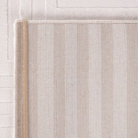 Ayyildiz, Kusový koberec Sahara 1111 Cream, 200x290, bílá, obývací pokoj