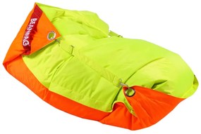 BeanBag Sedací pytel 189x140 duo fluo orange - fluo limet